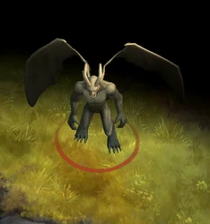 Gargoyle from Hoarfrost Tribe - Pathfinder: Kingmaker Wiki
