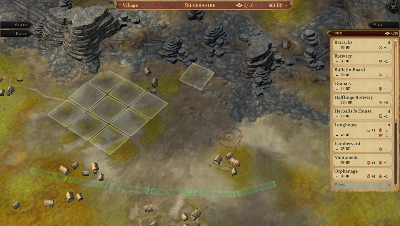 pathfinder settlement rules