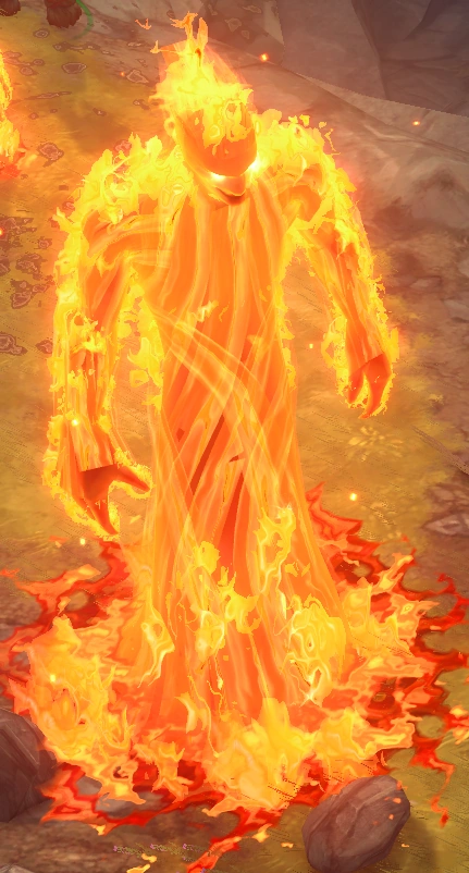 Greater Fire Elemental - Pathfinder: Kingmaker Wiki