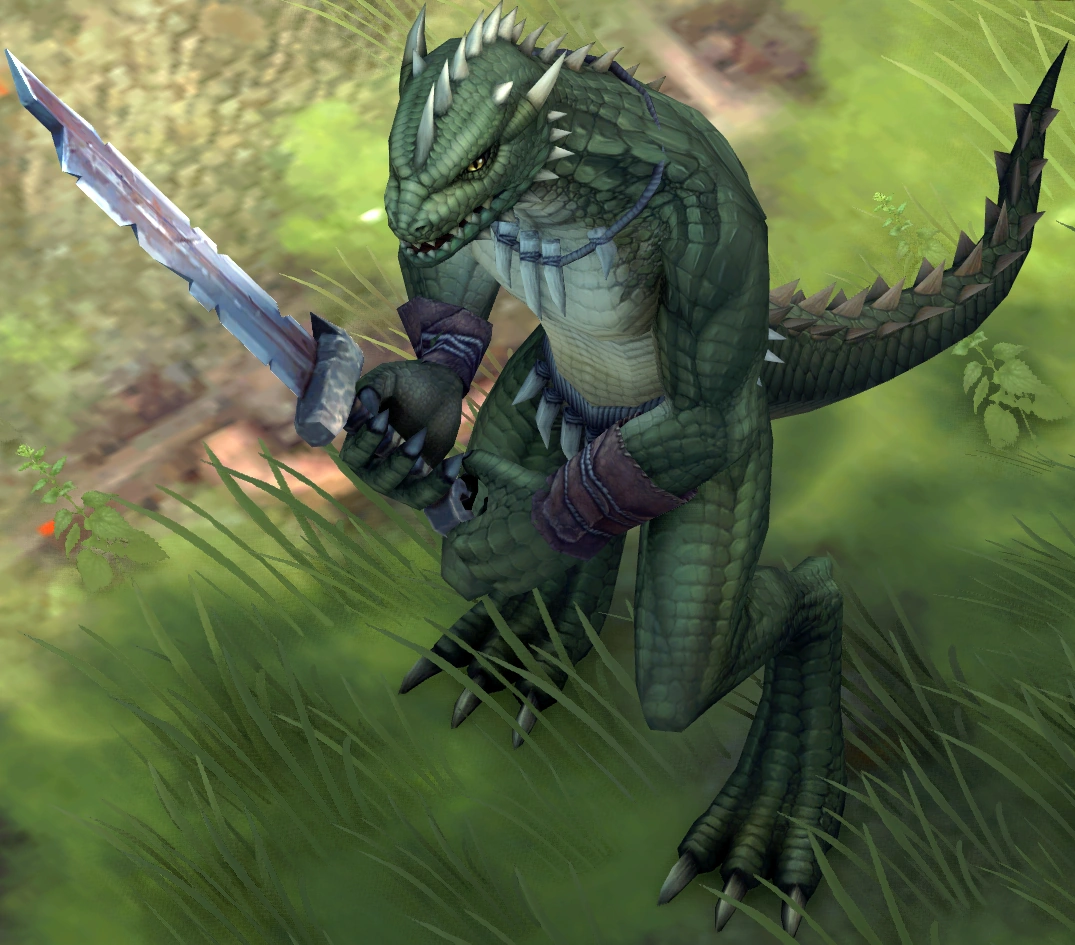 Lizardfolk Pathfinder