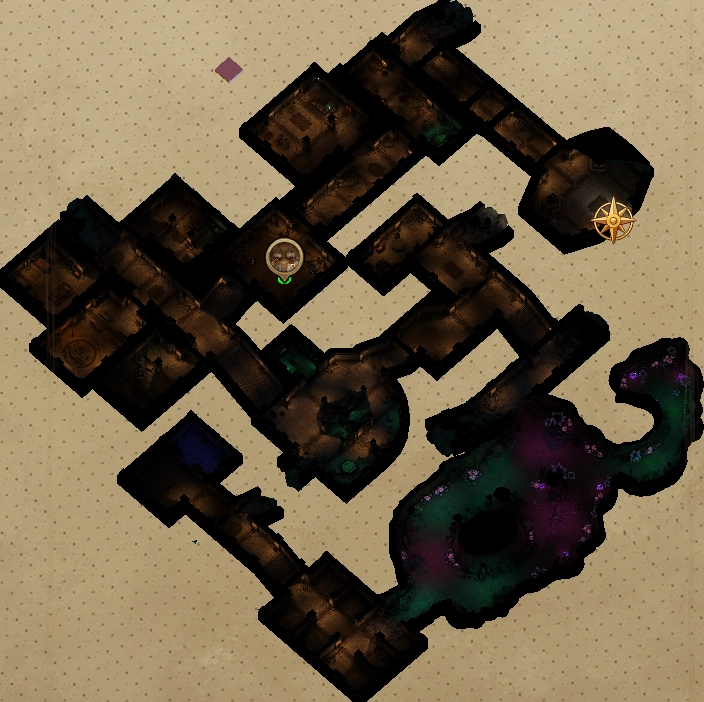 The candle puzzle in the Abandoned Keep gave me some trouble so I made ...