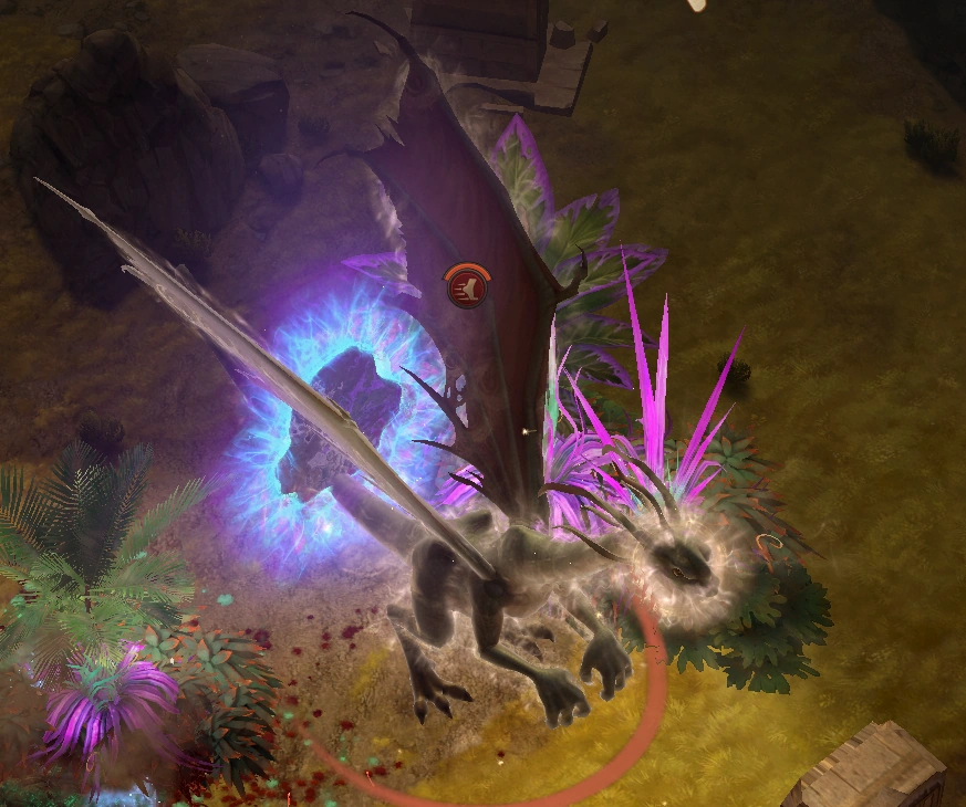 Lesser Jabberwock - Pathfinder: Kingmaker Wiki