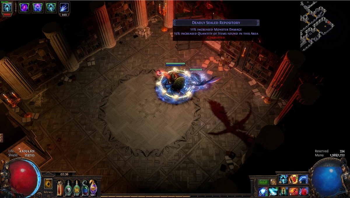 Запечатанное хранилище — Path of Exile Wiki