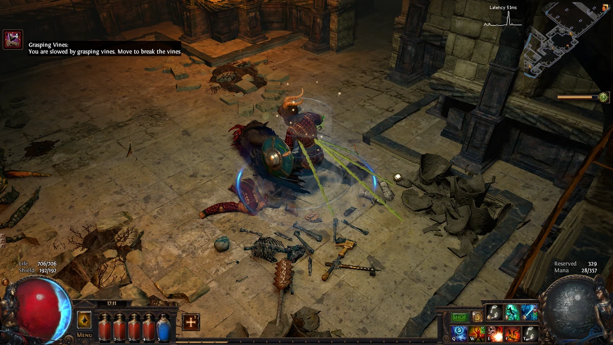 Grasping vines - Path of Exile Wiki