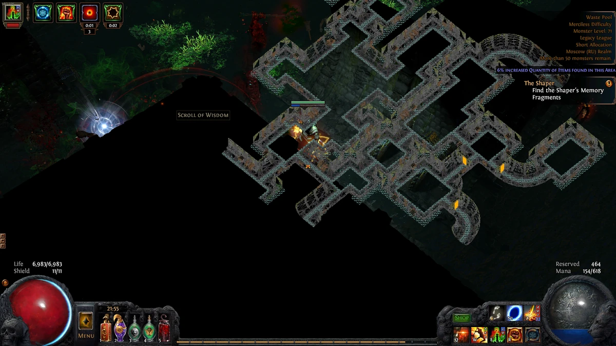 Waste Pool Map (Atlas of Worlds) - Path of Exile Wiki