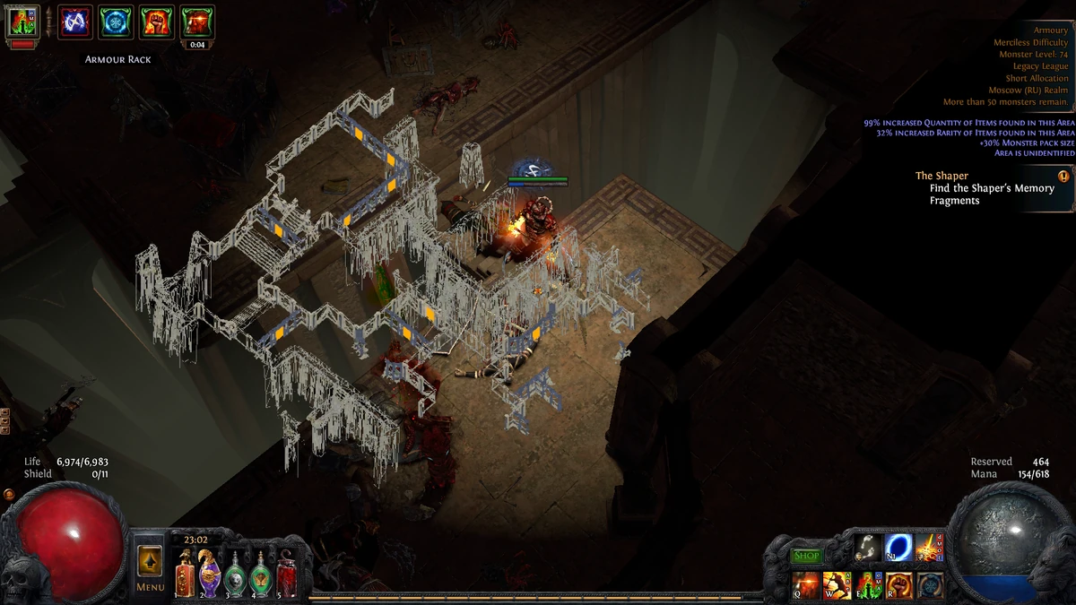 Armoury Map (Atlas of Worlds) - Path of Exile Wiki