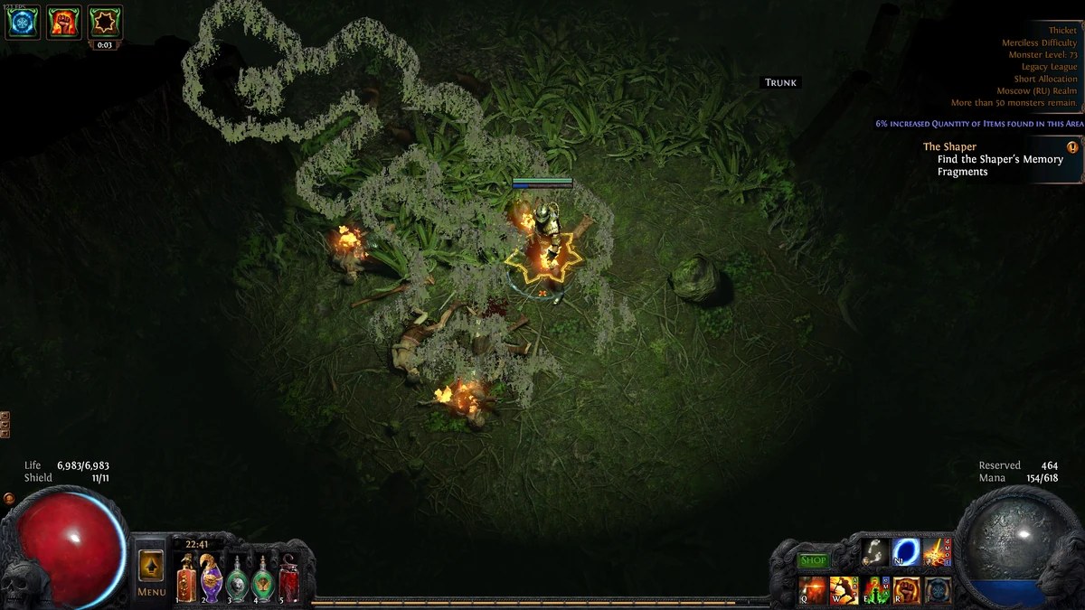 Thicket Map (Atlas of Worlds) - Path of Exile Wiki