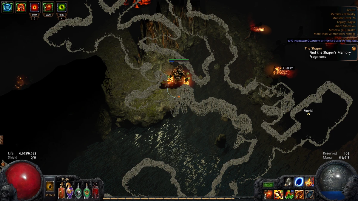 Grotto Map (Atlas of Worlds) - Path of Exile Wiki