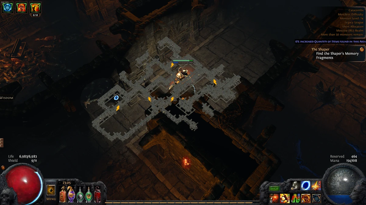 Map:Карта гробницы (Атлас миров) — Path of Exile Wiki