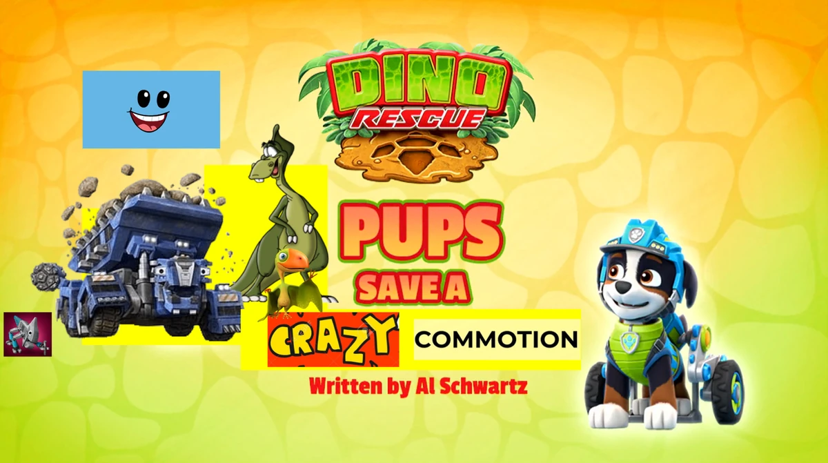 Dino Rescue: Pups Save A Crazy Commotion | PAW Patrol Crossover: The ...