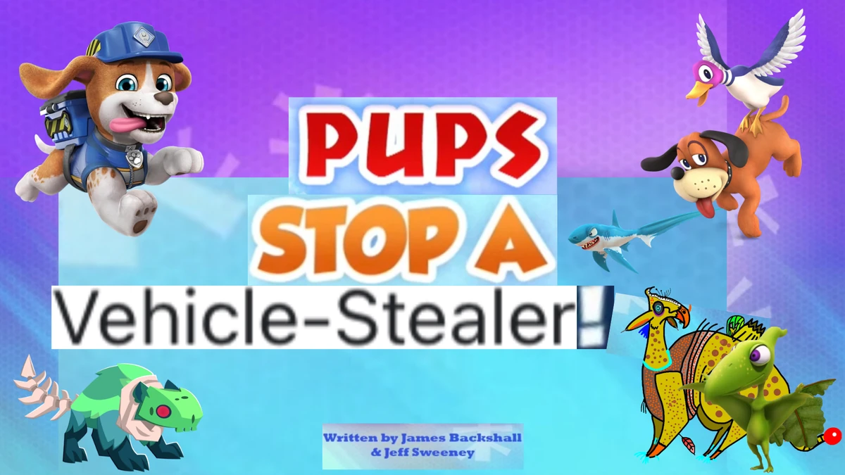 Pups Stop A Vehicle-Stealer! | PAW Patrol Crossover: The Newest ...
