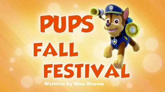 Pups Fall Festival | PAW Patrol Fanon 2 Wiki | Fandom