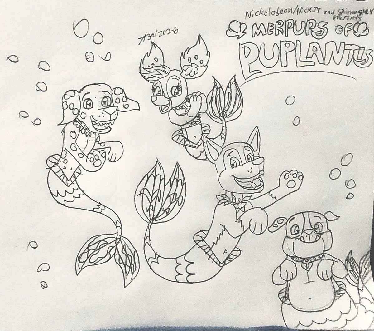 Merpups of Puplantis | PAW Patrol Fanon Wiki | Fandom