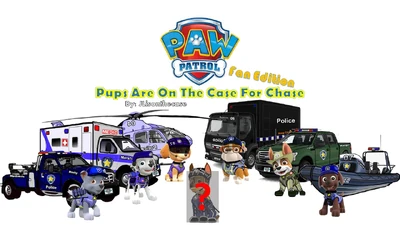 Pups Are On The Case For Chase | PAW Patrol Fanon Wiki | Fandom