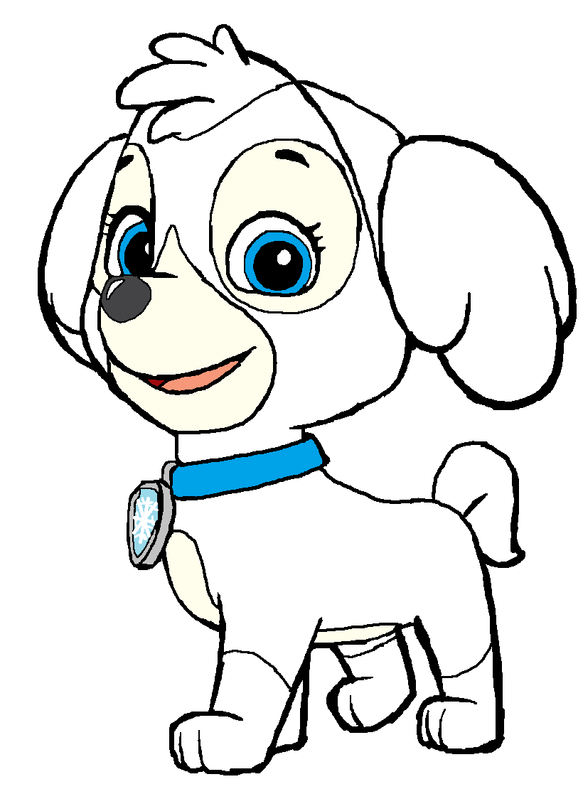 Fluffy The Snow Pup | PAW Patrol Fanon Wiki | Fandom