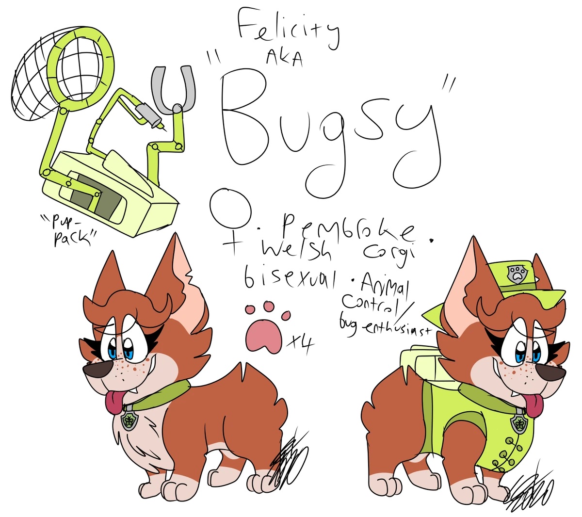 Bugsy | PAW Patrol Fanon Wiki | Fandom