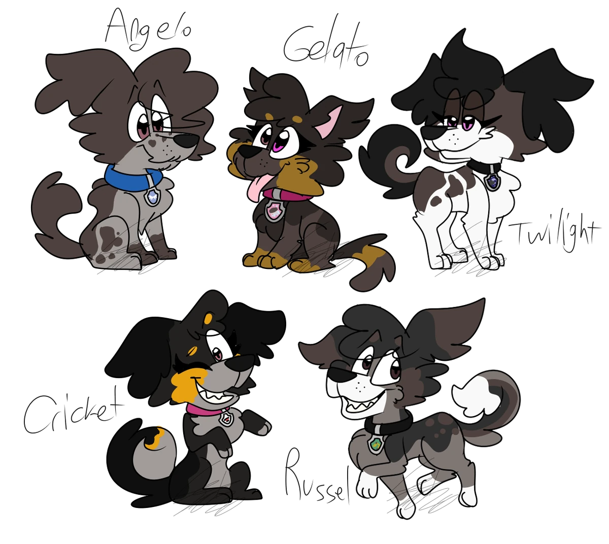 Squeaky Clean: Sparkle x Millie pups | PAW Patrol Fanon Wiki | Fandom