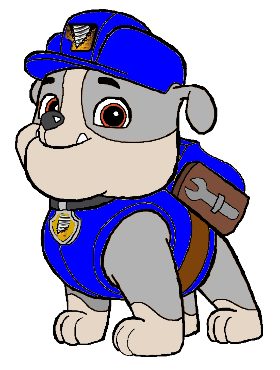 Boulder the Tunnel Building Pup | PAW Patrol Fanon Wiki | Fandom