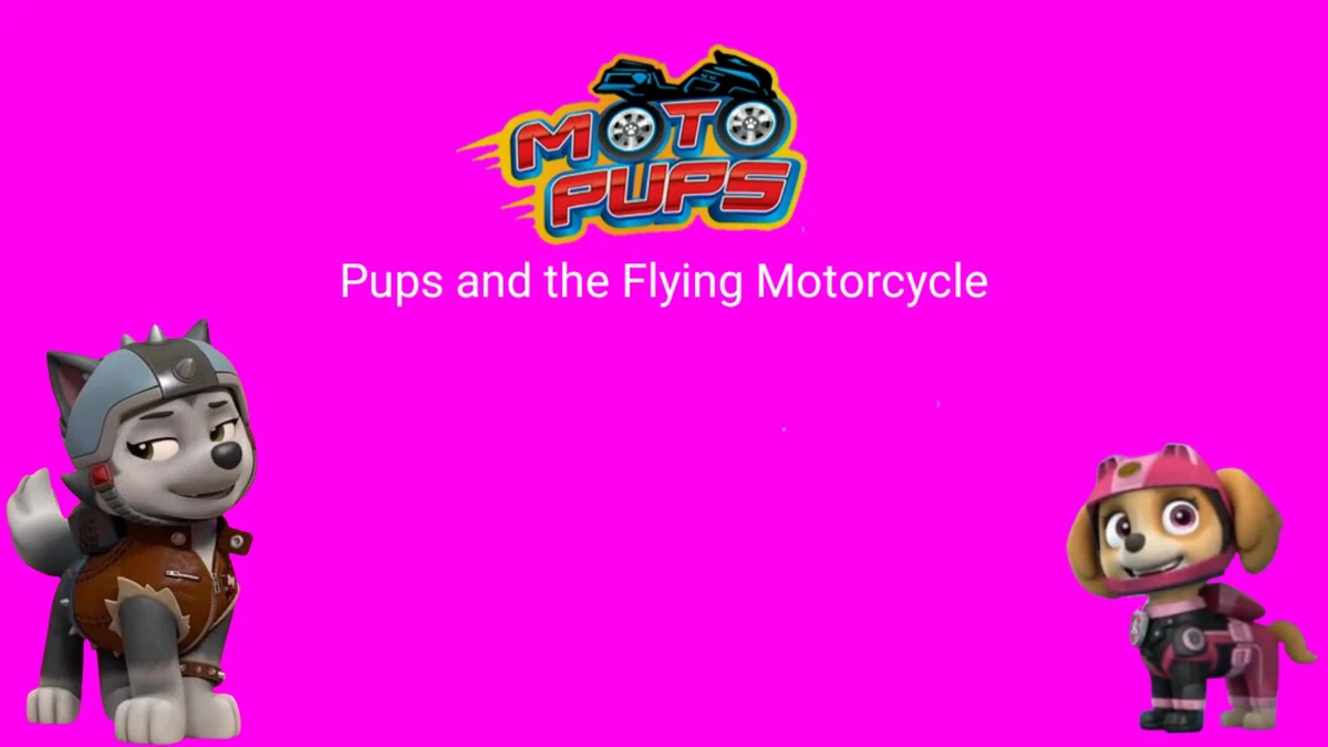 Moto Pups: Pups and the Flying Motorcycle | Paw Patrol Idea Wiki | Fandom