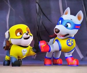 Chase & Rubble | Paw Patrol Relation Ship Wiki | Fandom
