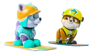 Chase & Rubble | Paw Patrol Relation Ship Wiki | Fandom