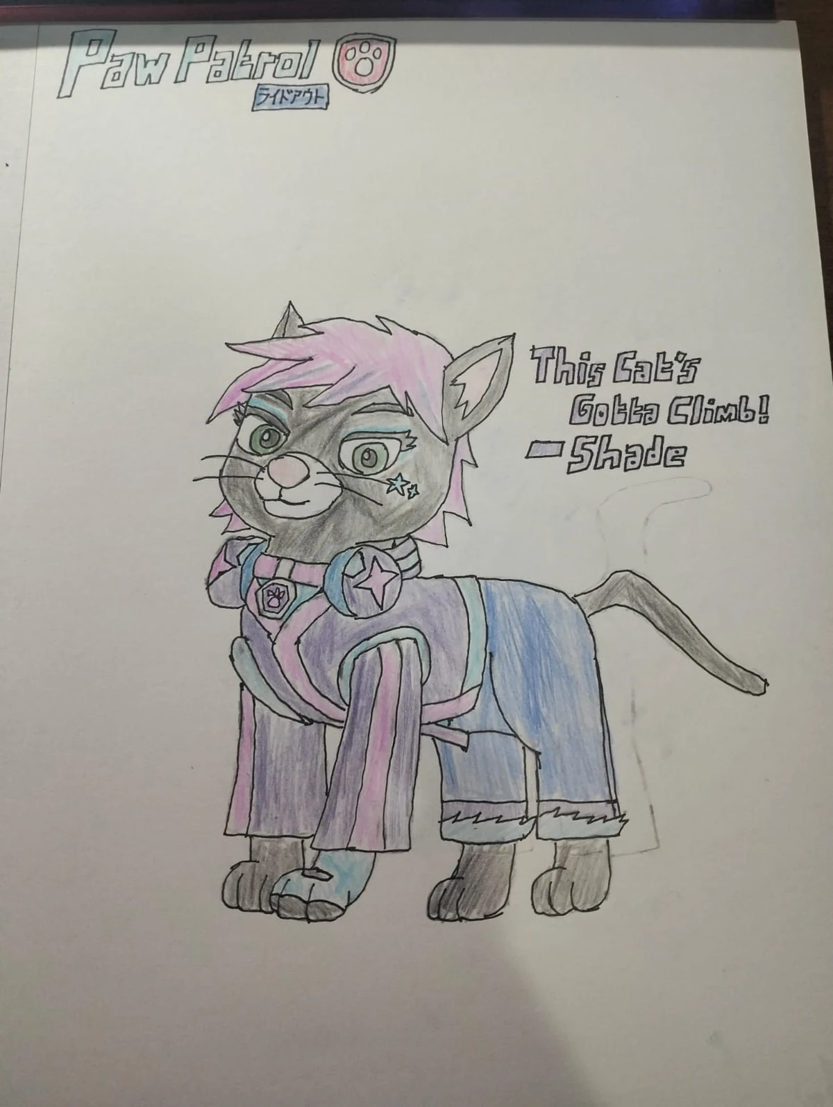 Shade Kurogane | PAW Patrol Rideout Wiki | Fandom