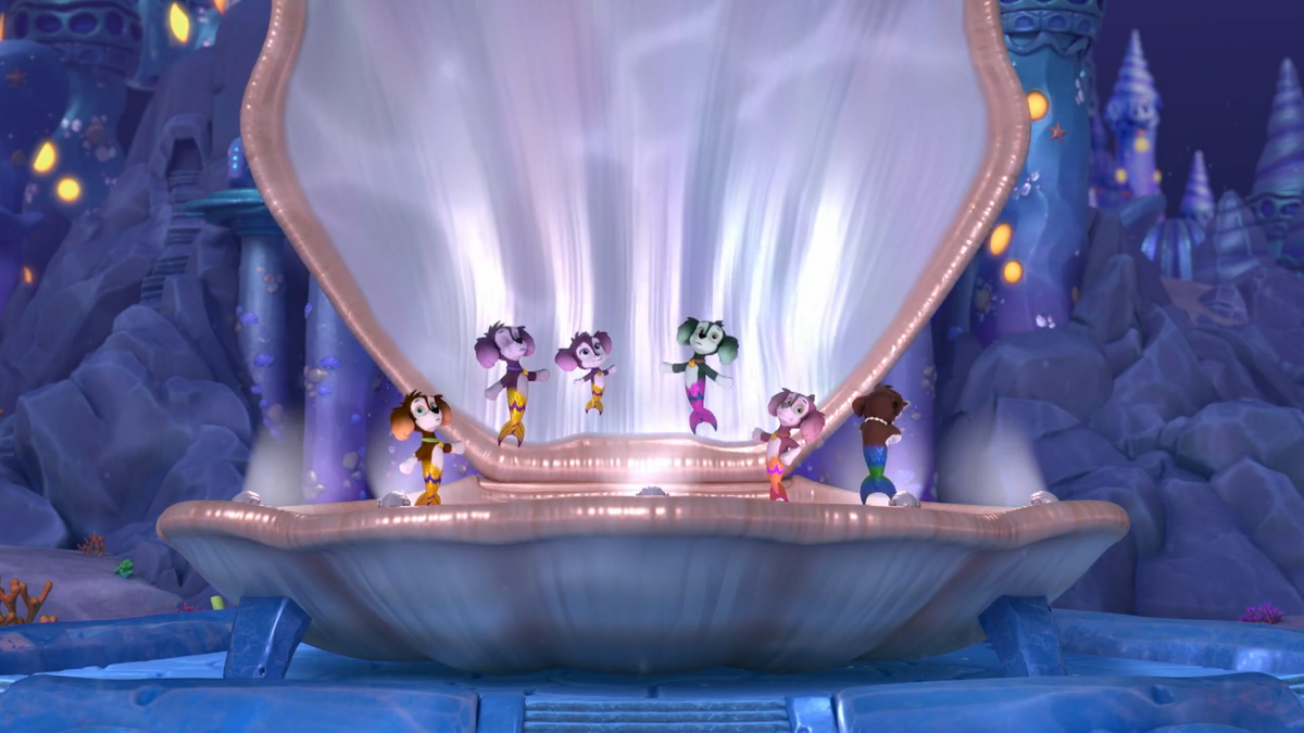 Mobygalleryaqua Pups Pups Save A Floating Castle Paw Patrol Wiki