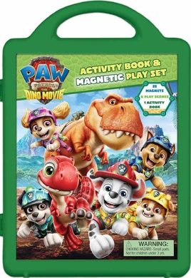 PAW Patrol The Dino Movie: Book and Magnetic Play Set | PAW Patrol Wiki ...