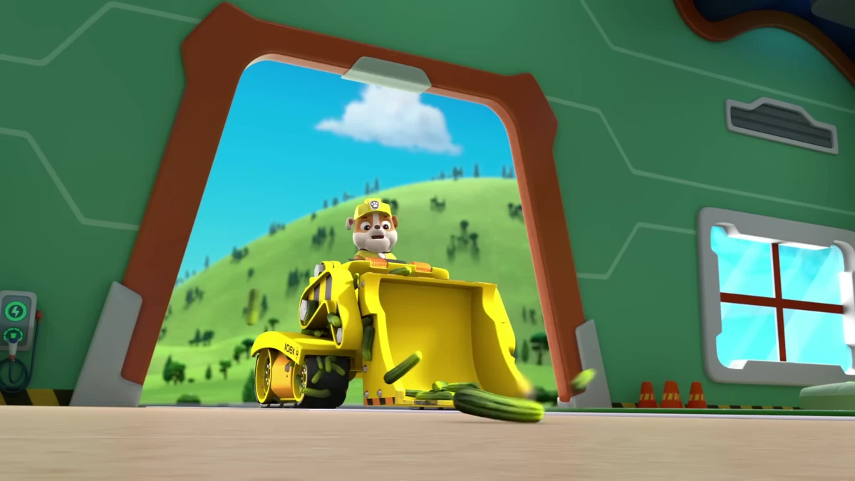 Rubble/Gallery/Rocky Fixes Rubble's Treads | PAW Patrol Wiki | Fandom