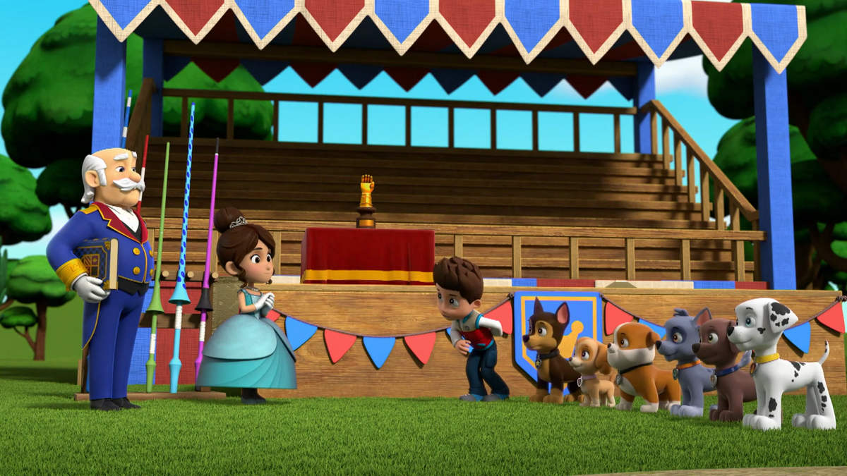 Earl Of Barkingburg Gallery Rescue Knights Pups Save A Tournament