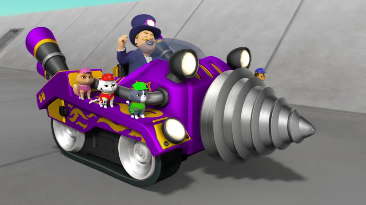 Mayor Humdinger's Drill Car | PAW Patrol Wiki | Fandom