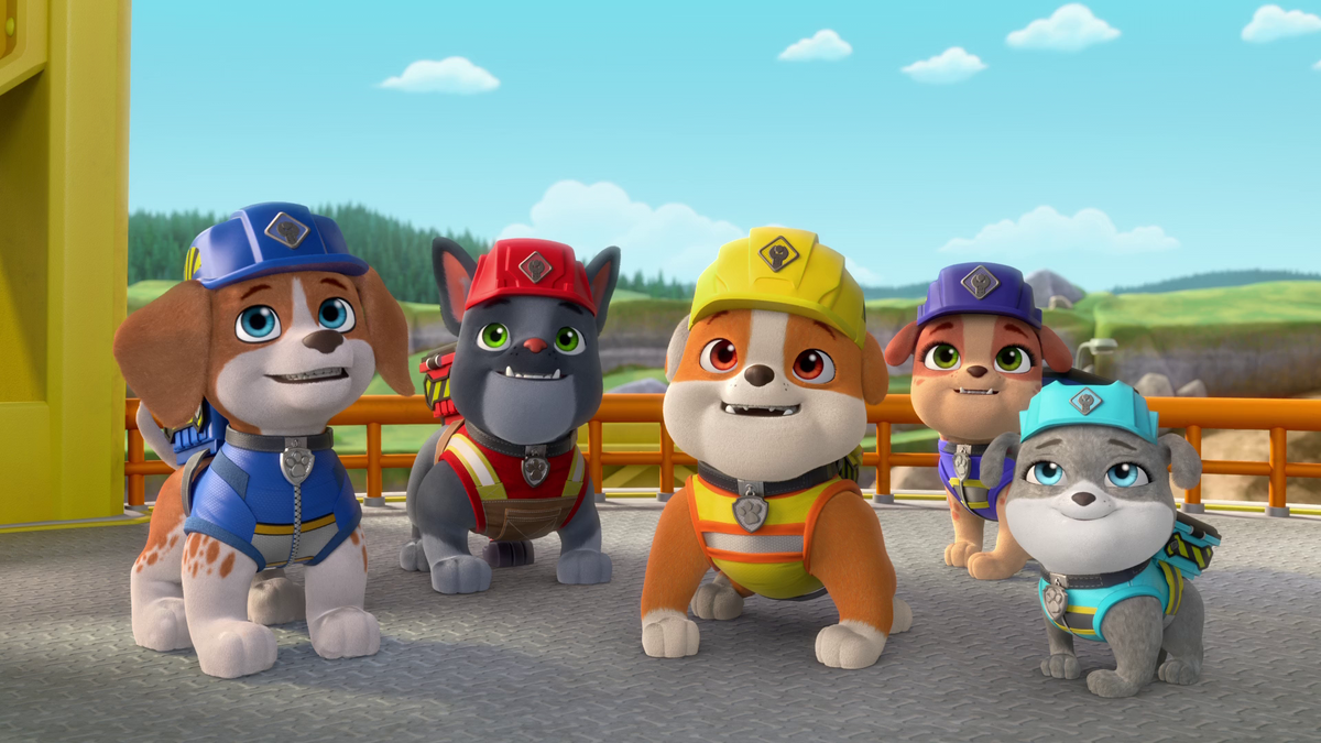 The Crew Builds A Giant Damtrivia Paw Patrol Wiki Fandom