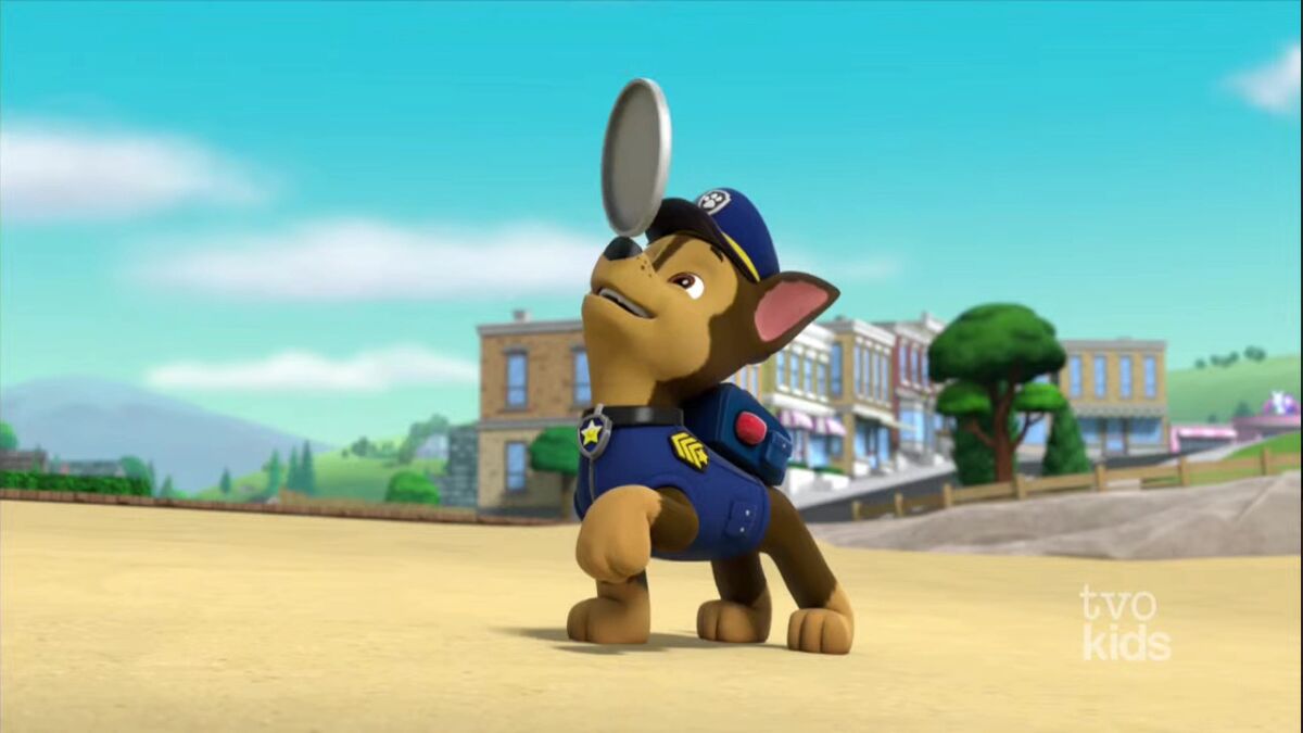 Chase Gallery Pups Save A Trash Dinger Paw Patrol Wiki Fandom