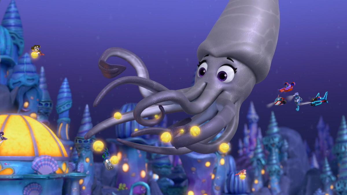 Aqua Pups Pups Stop A Giant Squidtrivia Paw Patrol Wiki Fandom