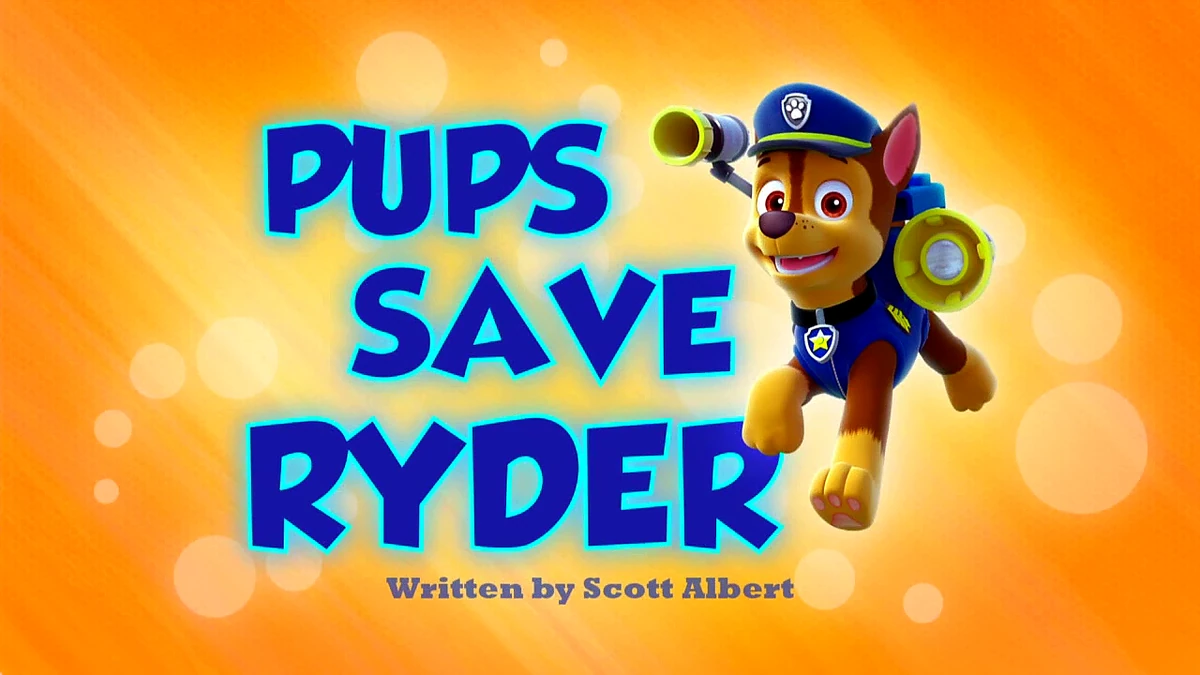 Chase/Gallery/Pups Save Ryder | PAW Patrol Wiki | Fandom
