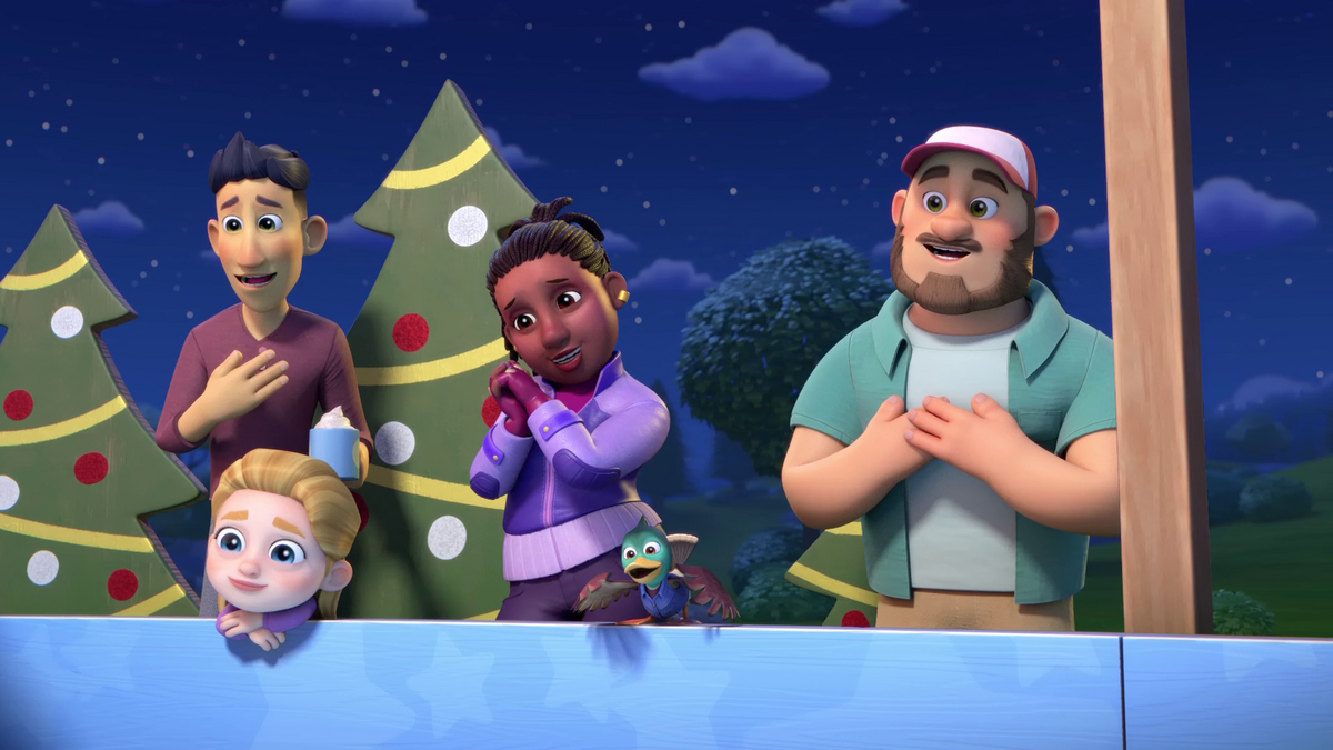 Mayor Greatwaygallerythe Crew Builds A Christmas Show Paw Patrol