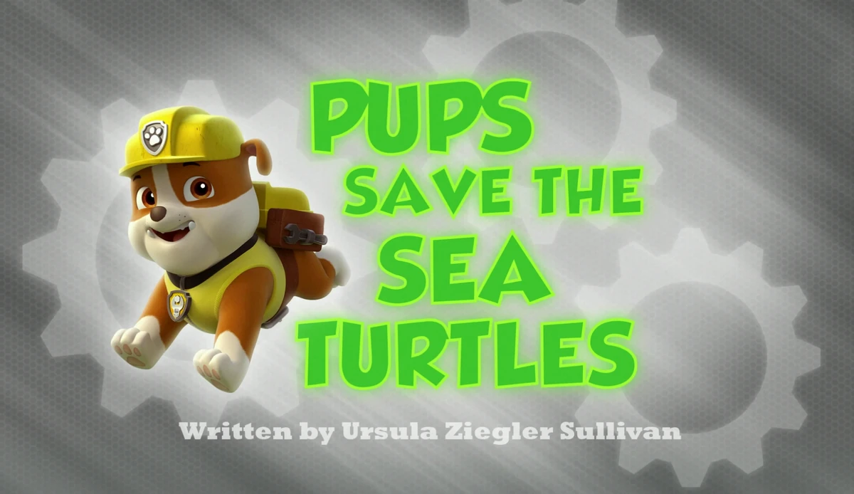 Pups Save the Sea Turtles | PAW Patrol Wiki | Fandom