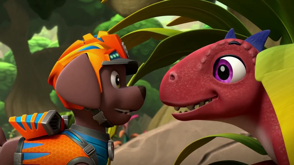 PAW Patrol Original 5s: Dino Rescue: Pups Save the Baby Raptors/Trivia ...
