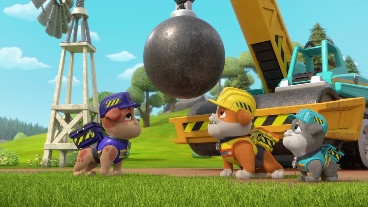 Mix/Gallery/The Crew Builds a Squirrel-Proof Farm | PAW Patrol Wiki ...