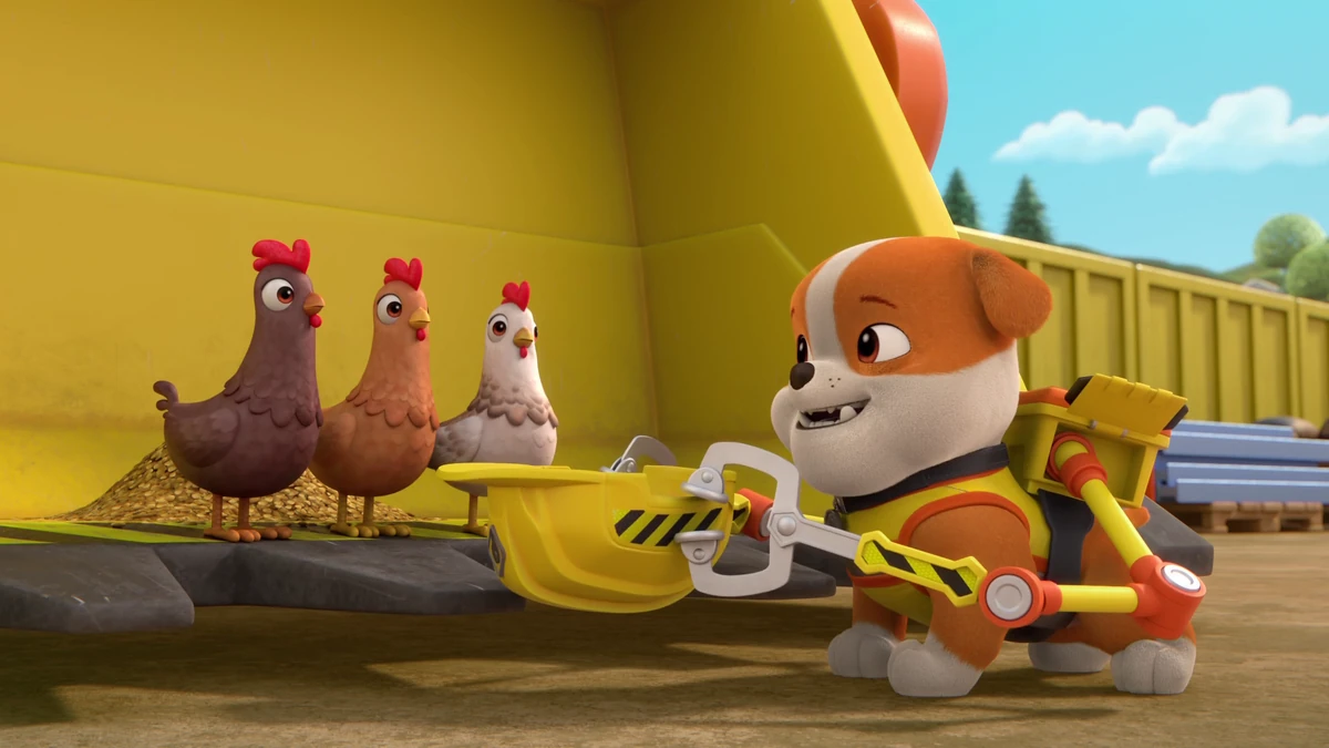 The Crew Builds a Chicken Feeder/Quotes | PAW Patrol Wiki | Fandom