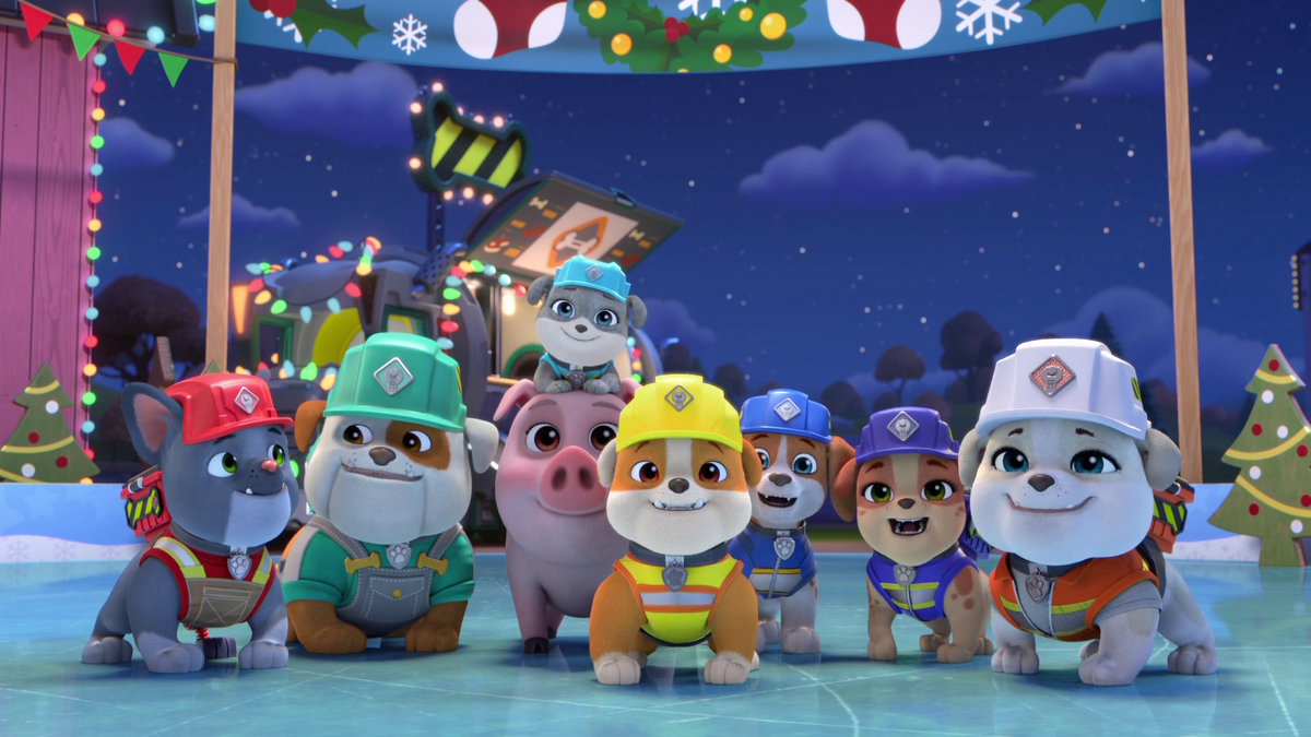 The Crew Builds A Christmas Showquotes Paw Patrol Wiki Fandom