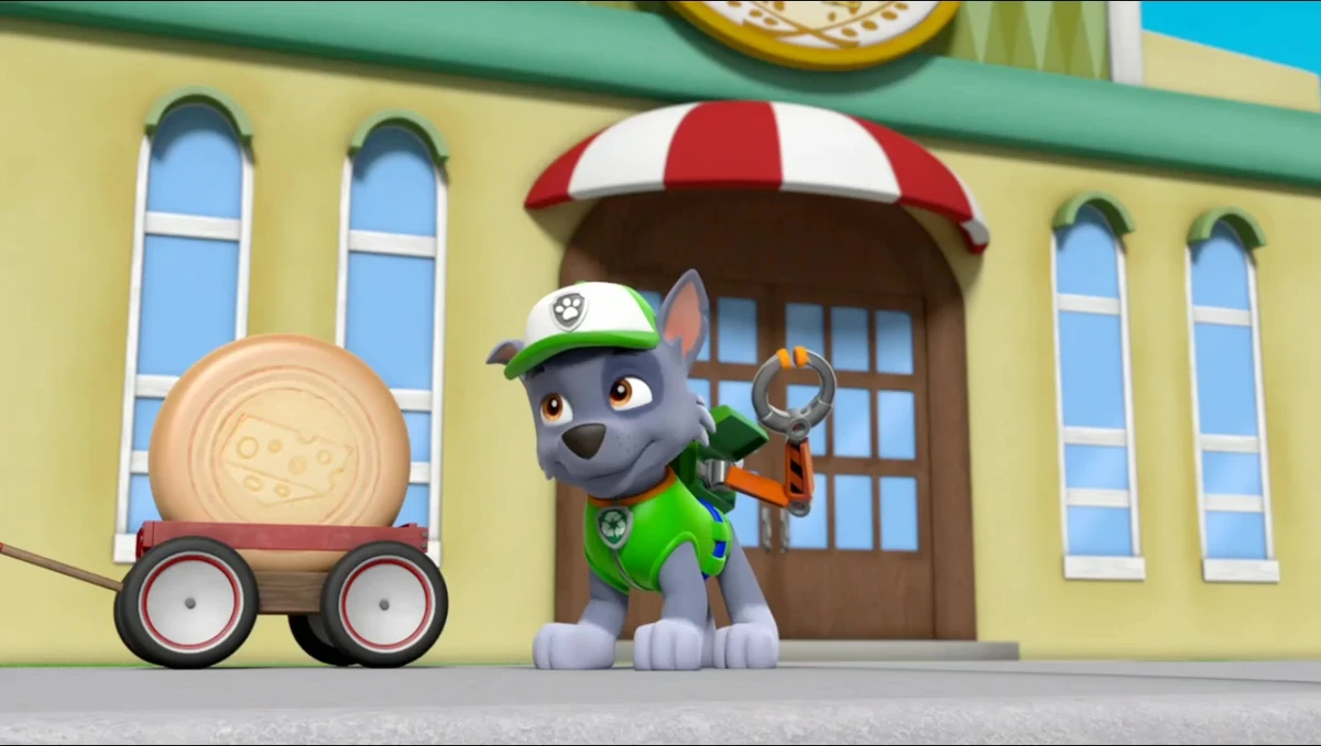 Rocky/Gallery/Pups Save a Tower of Pizza | PAW Patrol Wiki | Fandom