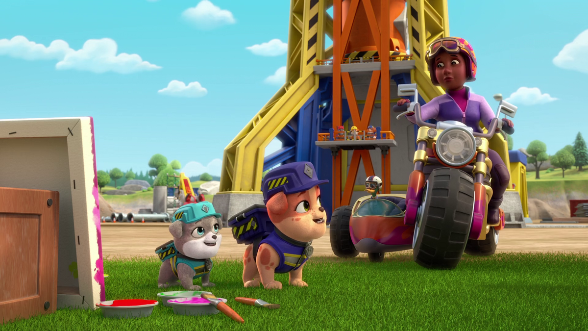 Rubblegallerythe Crew Builds A School Paw Patrol Wiki Fandom