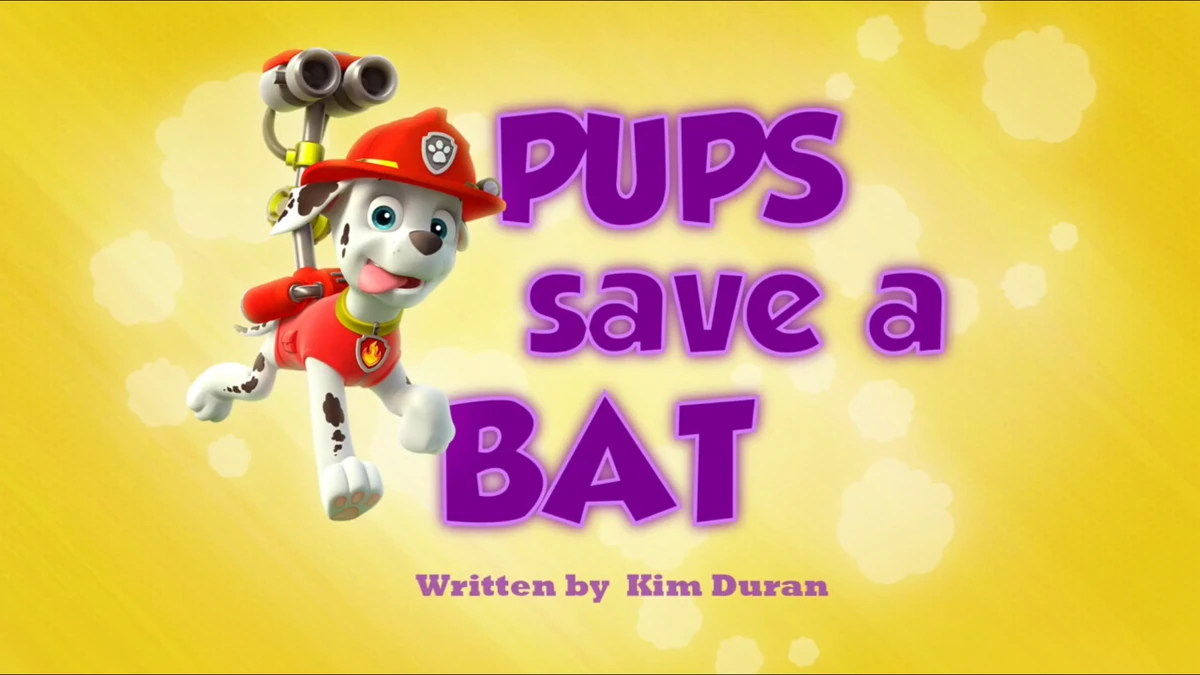 Marshall/Gallery/Pups Save a Bat | PAW Patrol Wiki | Fandom