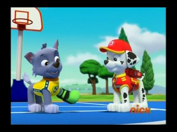 Rocky/Gallery/Pups Save a Basketball Game | PAW Patrol Wiki | Fandom