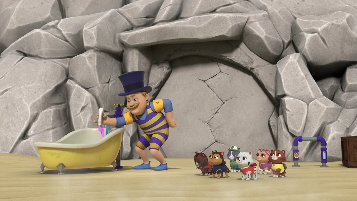 Cat Zuma/Gallery/Charger Visits the Pups | PAW Patrol Wiki | Fandom