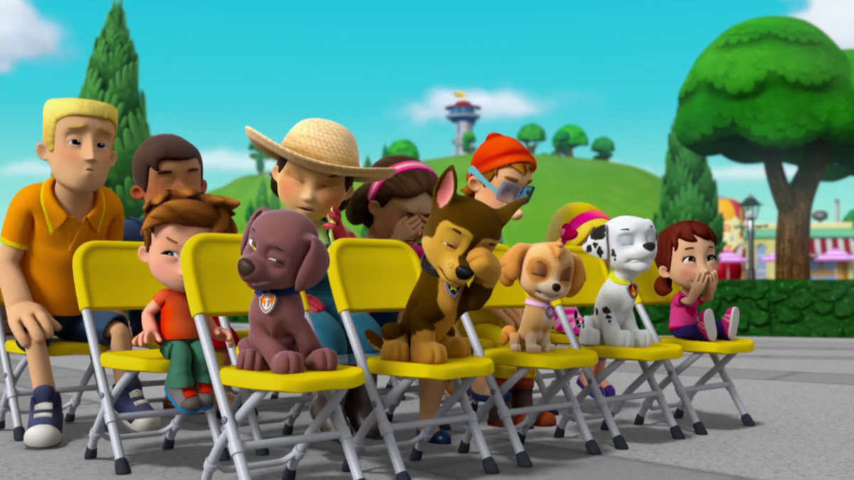 Precious Owners Fathergallerypups Save A Talent Show Paw Patrol