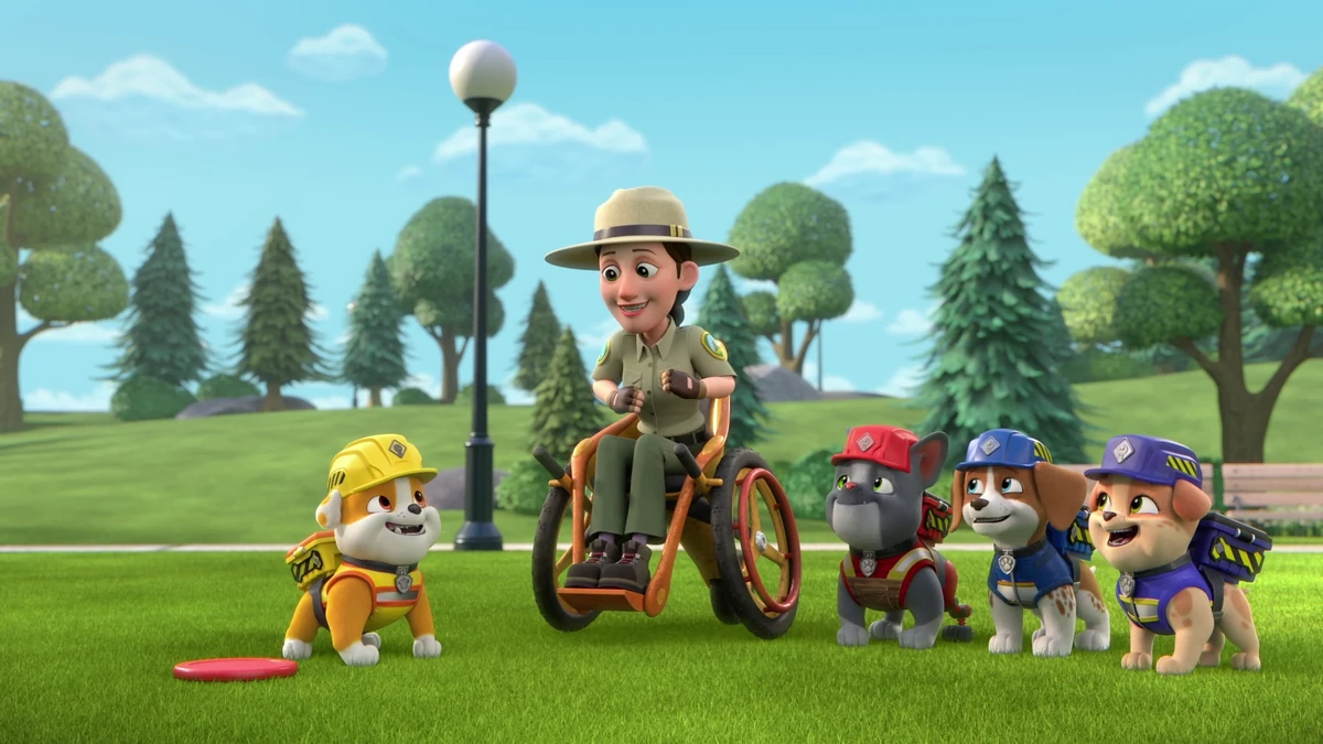 Park Ranger Rose/Gallery/The Crew Builds a Butterfly Garden | PAW ...