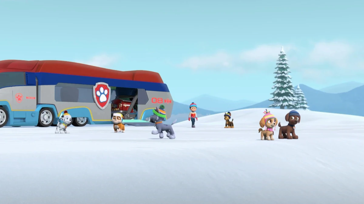 Ryder/Gallery/Pups Save a White Wolf | PAW Patrol Wiki | Fandom