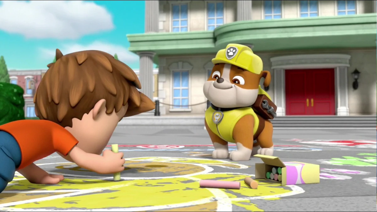 Alex Porter/Gallery/Pups Save the Chalk Art | PAW Patrol Wiki | Fandom